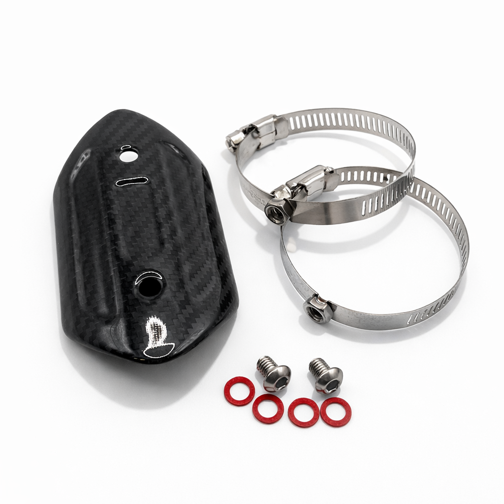 Carbon Exhaust Pipe Guard – Novatrax Racing